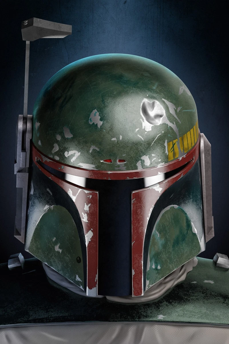 Jango Fett Helmet Art