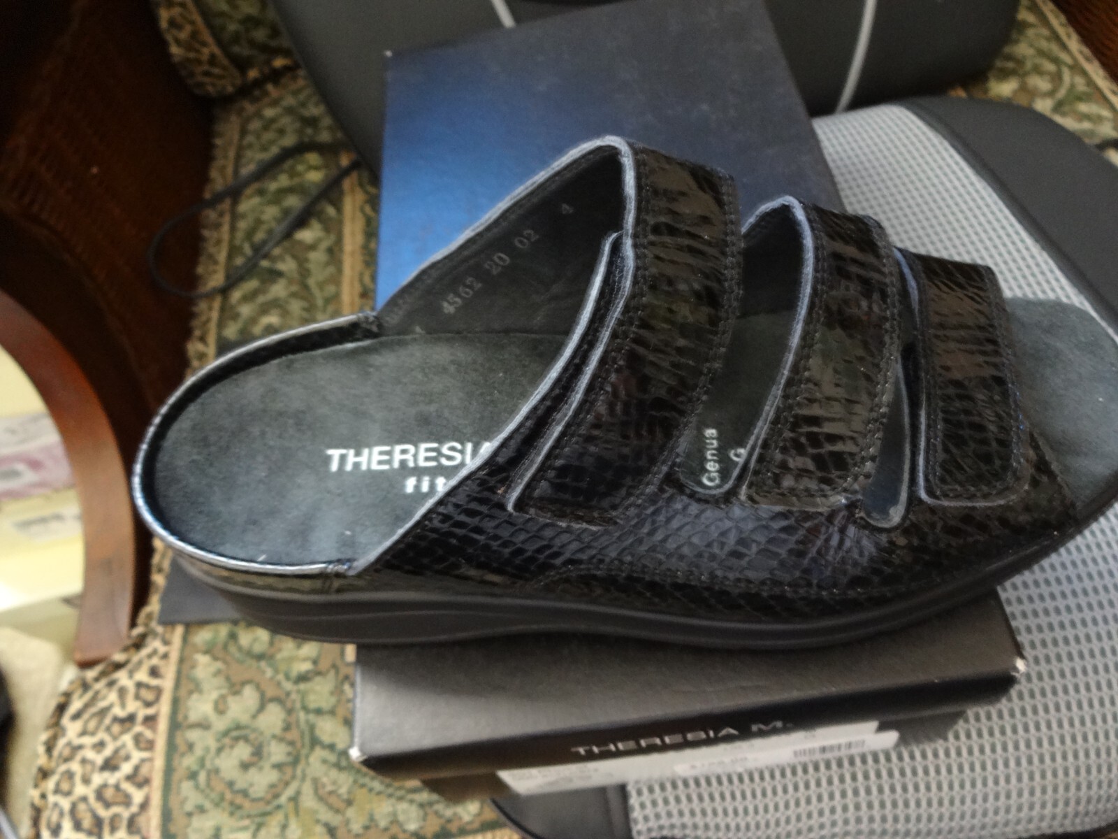 Theresia M. Women Slip on shoes, Paula, Black, US Size 6 1/2 M | eBay