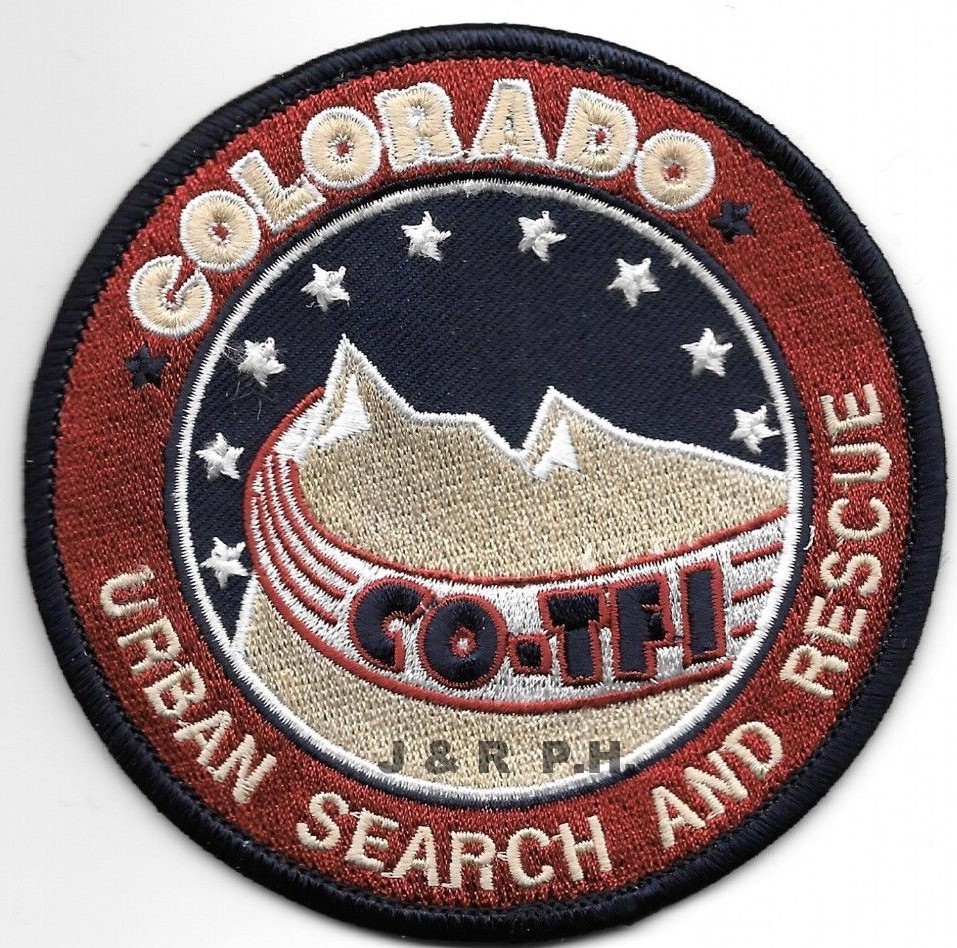 Colorado Task Force - 1 / U.S.A.R. (4" round size) fire patch | eBay