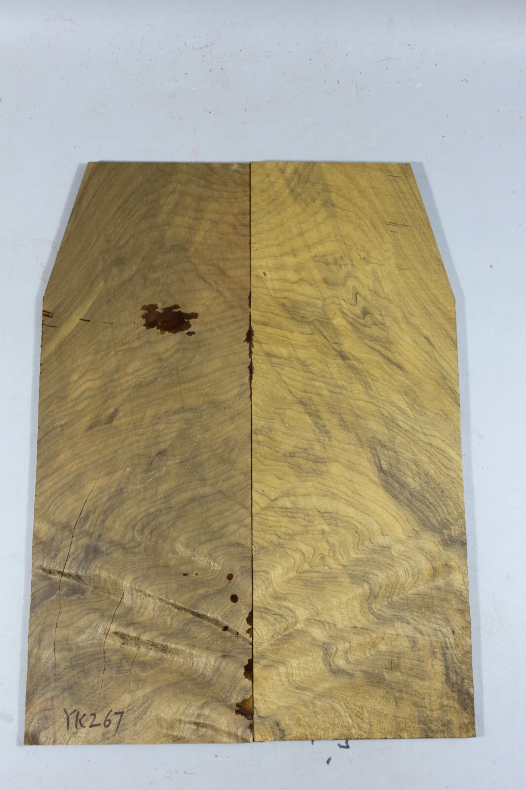 Flame Golden Phoebe Wood Ukulele Tonewood Back Veneer Set YK267 | eBay