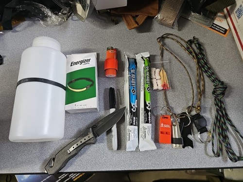 Essential survival Water Bottle - Mini Survival Kit | eBay