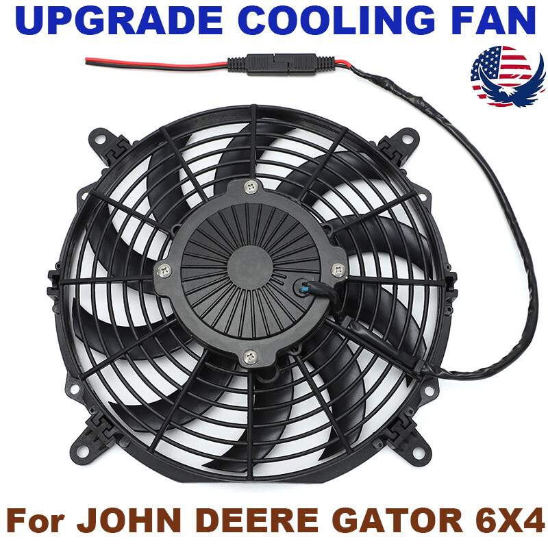 UPGRADE COOLING FAN For JOHN DEERE GATOR 6X4 93-05 #AM133742 #AM116379 ...