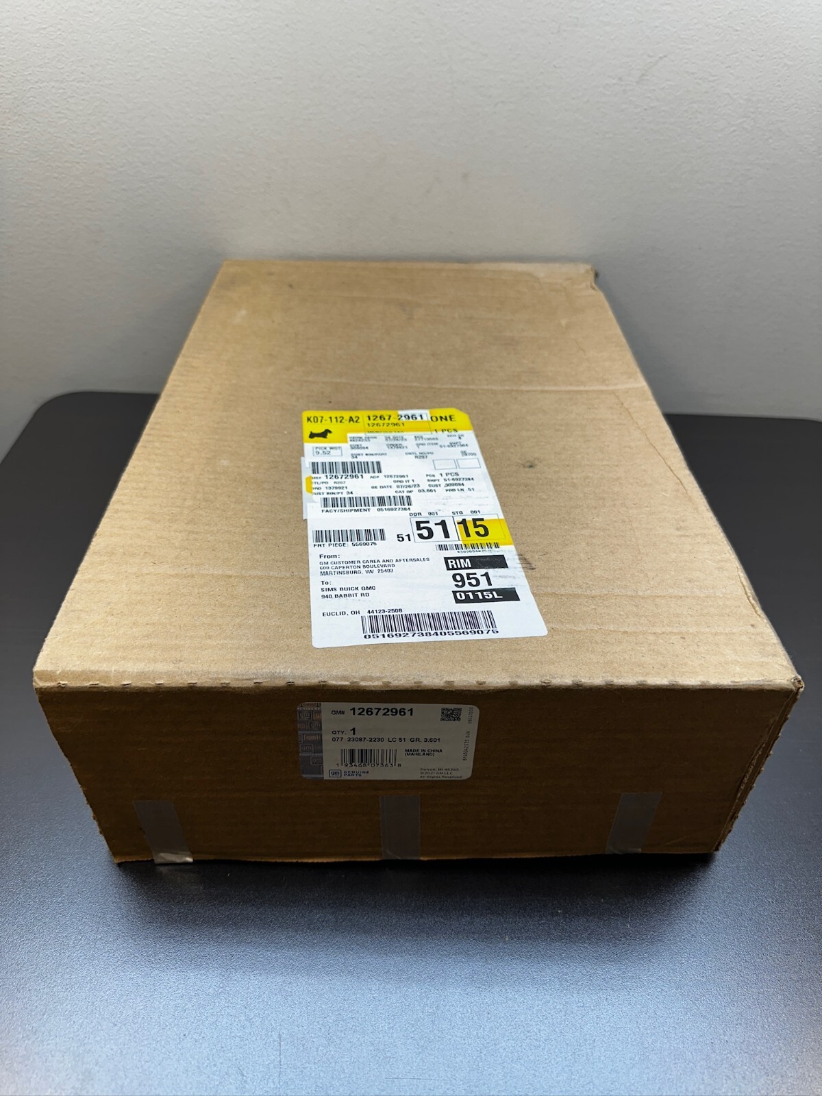 Genuine GM Exhaust Manifold 12609823 for sale online | eBay