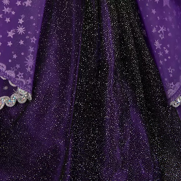 Disney Store Minnie Mouse Witch Girl's Costume Dress Halloween Purple ...