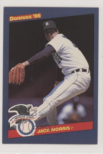 1986 Donruss All-Stars Jack Morris #18 HOF | eBay
