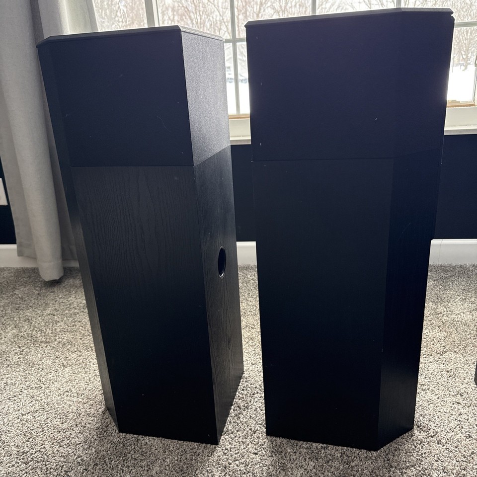 2 pair Bose 701 Direct Reflecting Tower Speakers Left & Right Pair 200W ...