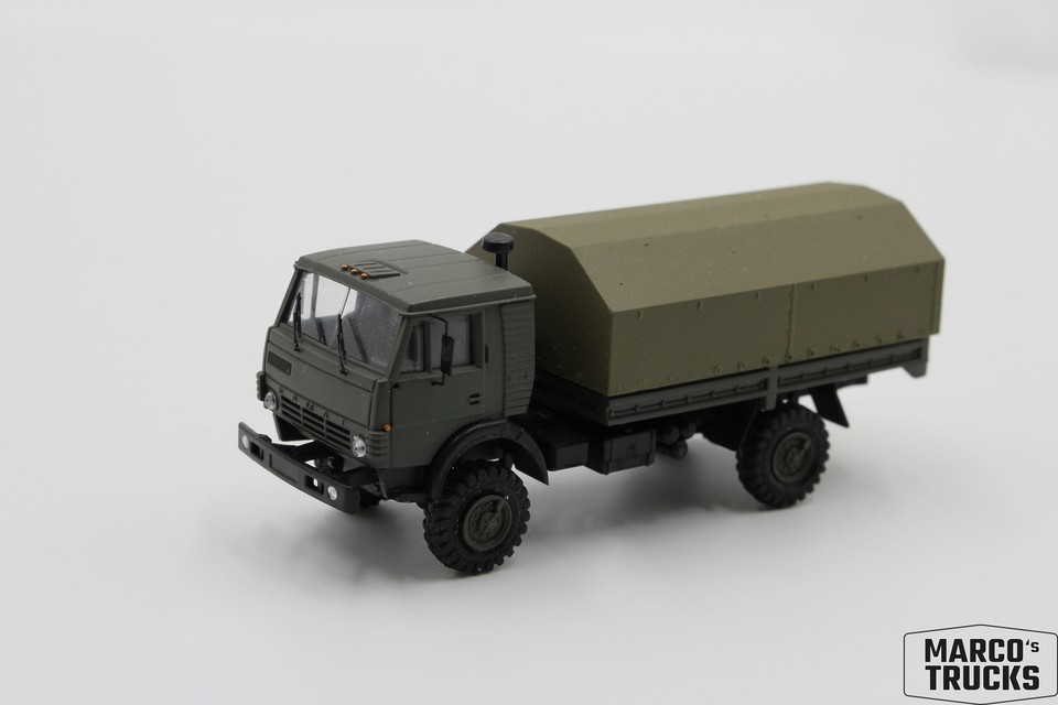 USM Kamaz 4326 Military Flatbed/Tarpaulin Truck (2-Axle) – Limited ...