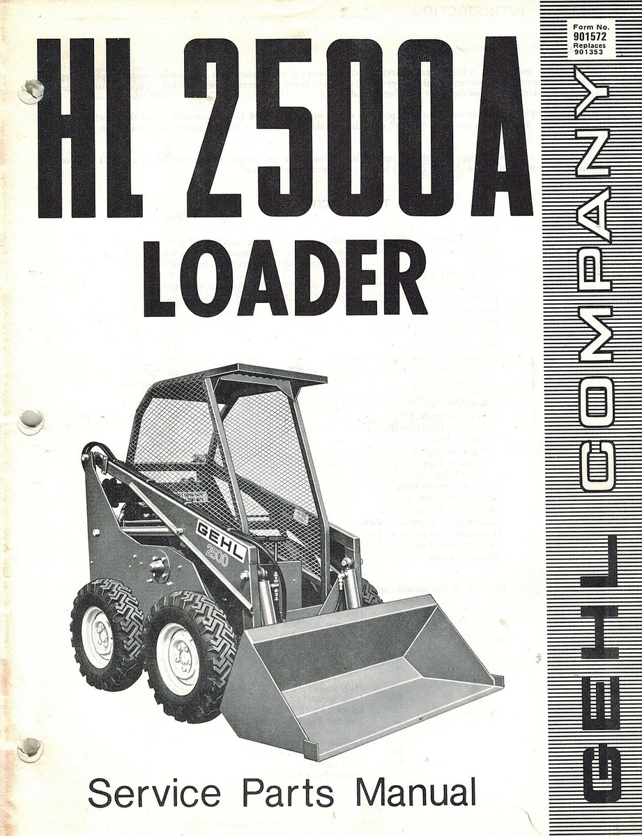 Gehl 4000 Series HL4300 HL4500 HL4600 HL4700 Skid Steer, 43% OFF