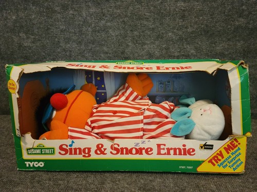 Vintage 1996 Tyco Sesame Street SING & SNORE ERNIE 48188702071| eBay