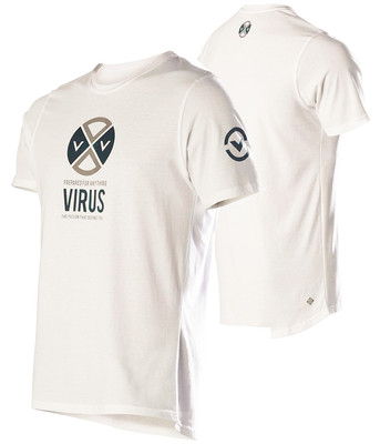 VIRUS Men's PREPARED Premium Custom White T-shirt XXL (PC4),Crossfit ...