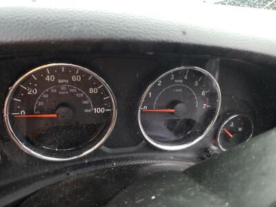 JEEP WRANGLER Speedometer (cluster), Sahara, Base, 100 MPH, w/vehicle ...