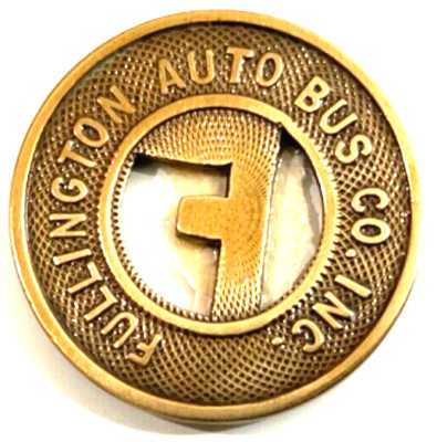 Clearfield Pennsylvania Fullington Auto Bus Co. Inc. Fare Token | eBay