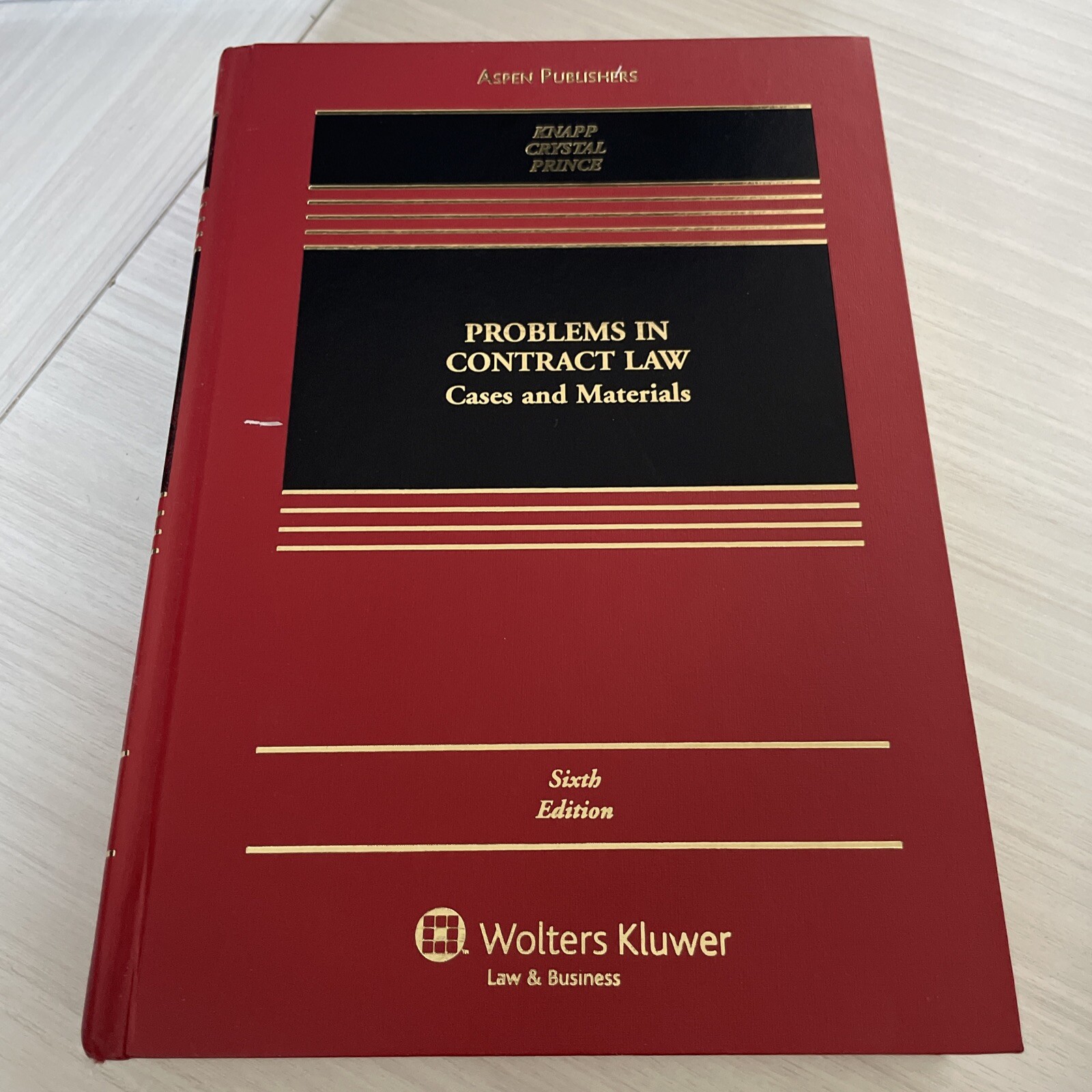 Problems in Contract Law : Cases and Materials by Nathan M. Crystal ...