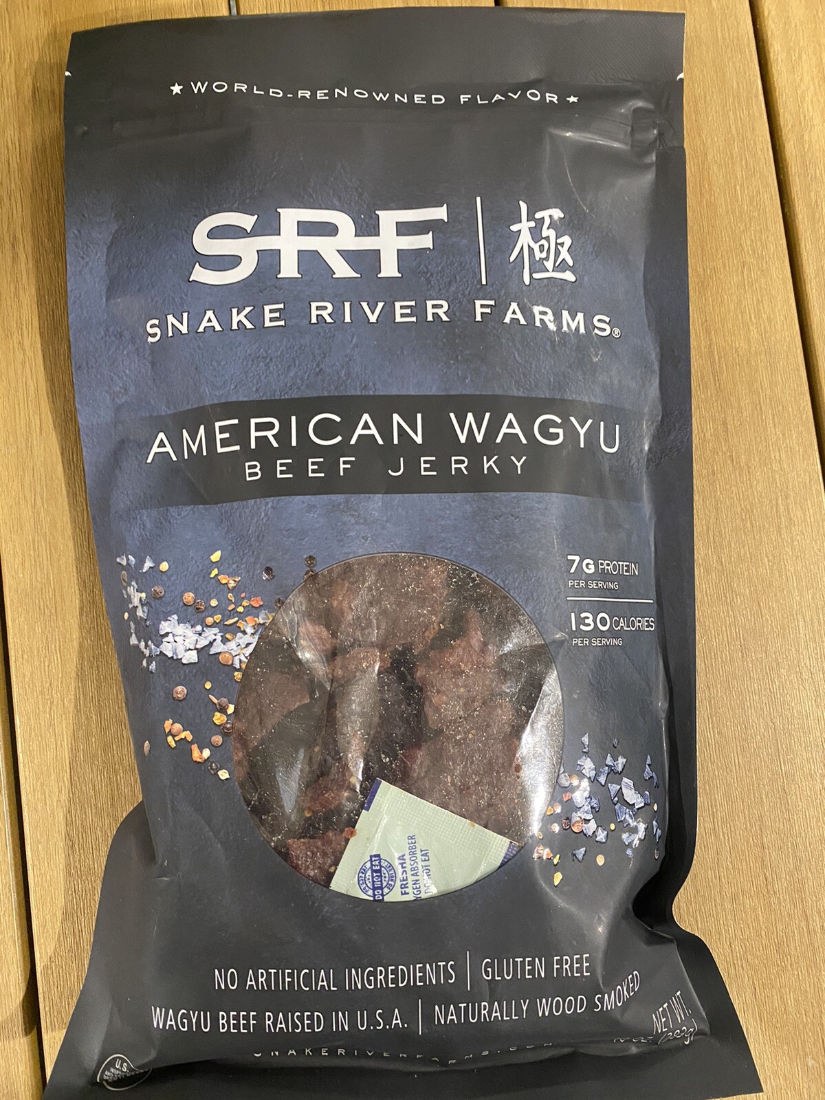 2 PACK SRF Snake River Farms American Wagyu Beef Jerky, 10 Ounce | eBay