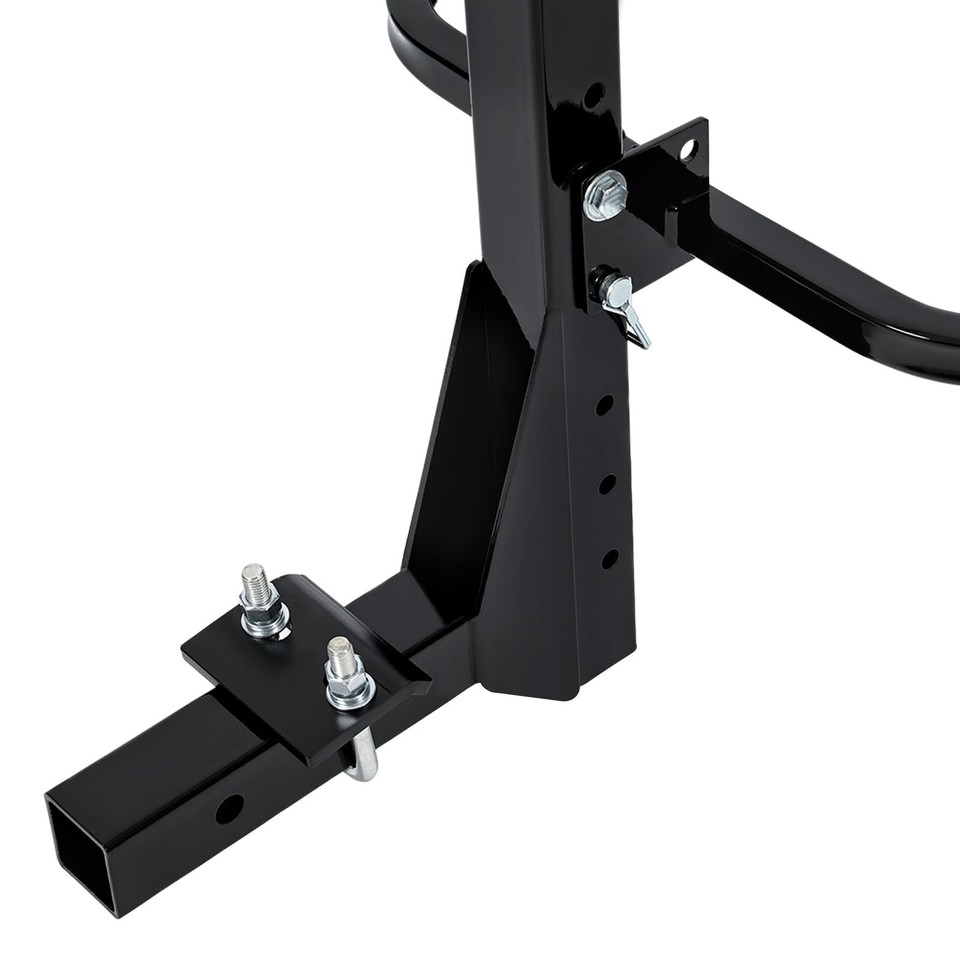 Kuafu Hitch Mount Kayak Rack Fits Up To 12'' Kayaks Vertical Standing ...