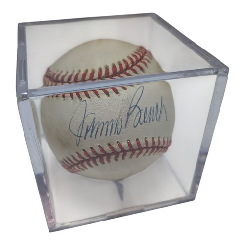 Johnny Bench Autographed Baseball Signed Display Official Rawlings | eBay