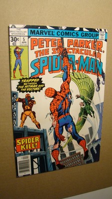 SPECTACULAR SPIDER-MAN 5 *NM 9.4* 1ST APPEARANCE HITMAN JS65 | eBay