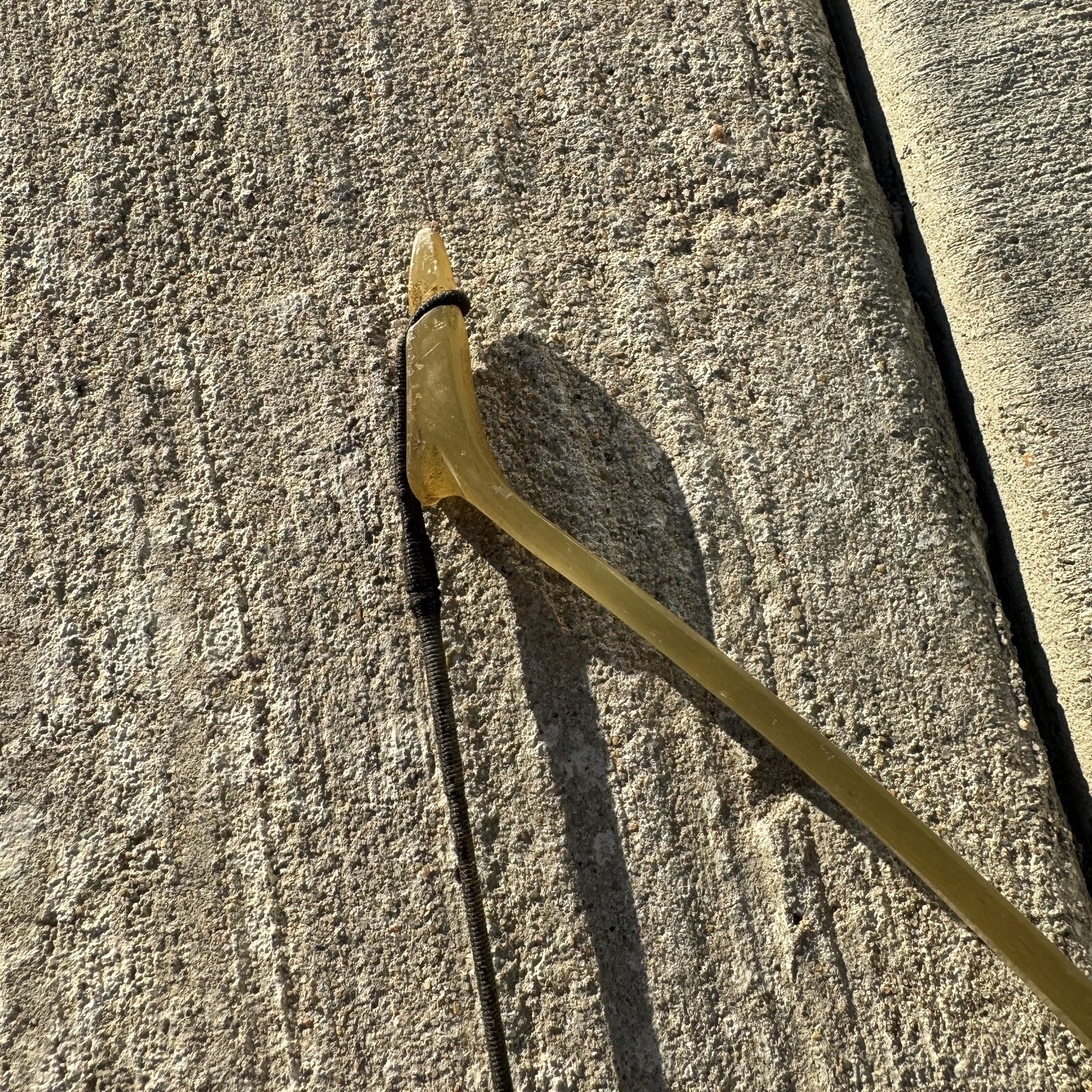 VTG ActionBow 8400 FiberGlass Long Bow 43#W/6 Easton Carbon Lightspeed ...