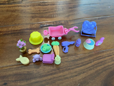 15 DOLLHOUSE PROPS foods & more KIDS TOYS fun cute LARGE LOT | eBay