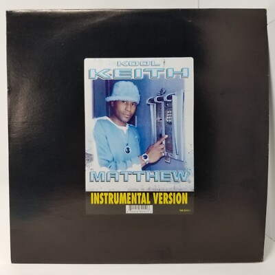 Kool Keith Matthew Instrumental Version 2LP 33rpm 12" LP Vinyl Record ...