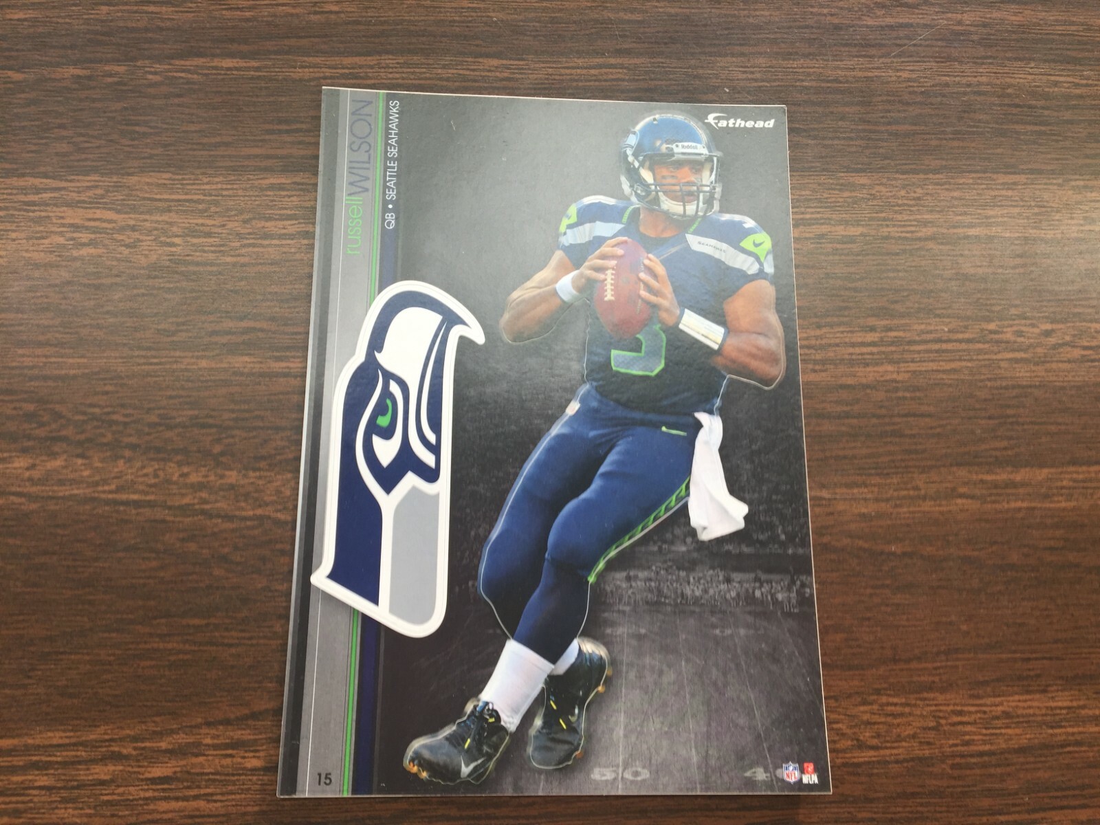 2013 Russell Wilson Seattle Seahawks Fathead Tradeables !! | eBay