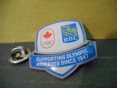 Royal Bank of Canada Olympic Sponsor Lapel Pin,RBC | eBay