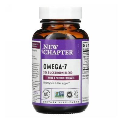Supercritical Omega 7 60 Vcaps by New Chapter | eBay