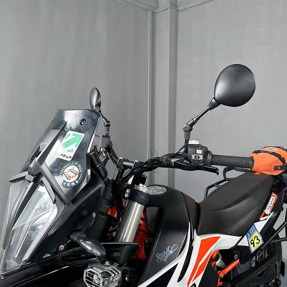 Foldable Side Rear View Mirrors For Duke 390 690 SMC R 1290 Super ...