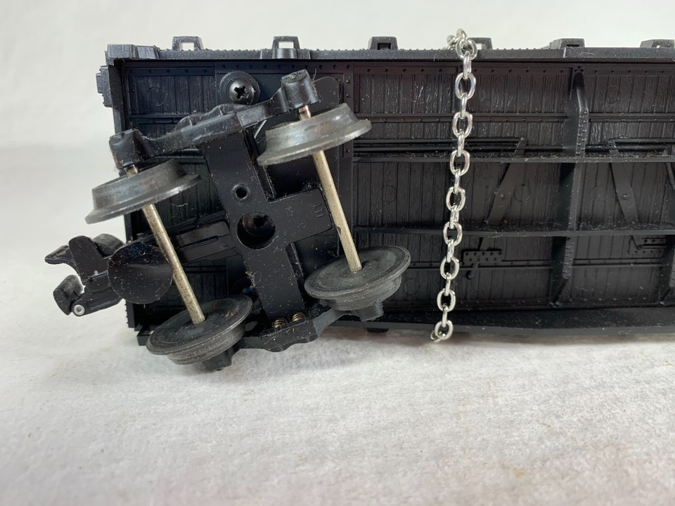 LIONEL 6-17514, WESTERN MARYLANDFLAT CAR w/REAL WOOD LOGS, OB (1995) | eBay