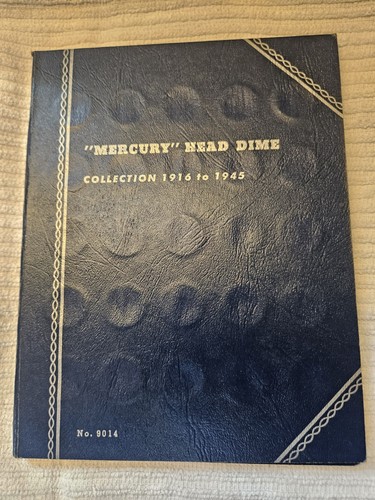 MERCURY DIME SET IN WHITMAN FOLDER--76 Coins | eBay