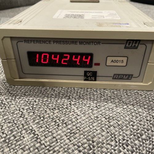 DH Instruments DHI RPM1 Reference Pressure Monitor A0015 | eBay