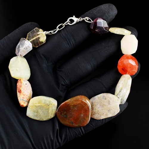 Wonderful 173.00 Cts Aventurine & Rutile Quartz Beaded Best Bracelet RK 30 E709 | eBay