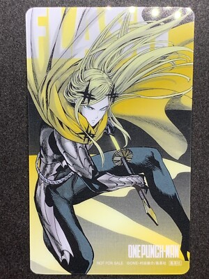 FLASHY FLASH One Punch Man Clear Card Comic volume 28 Novelty Japanese ...