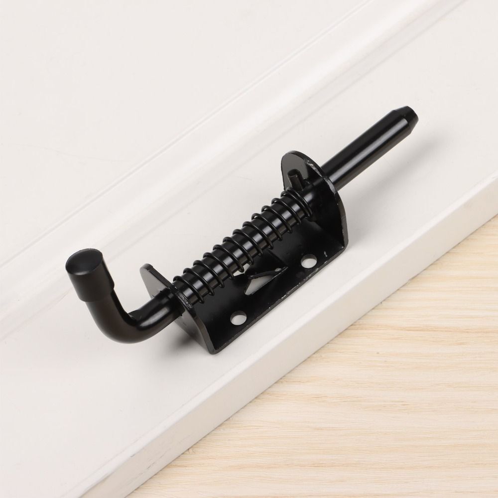 Latch 5 Inch Heavy Duty Latch Pin Door Lock Spring Loaded Sliding ...