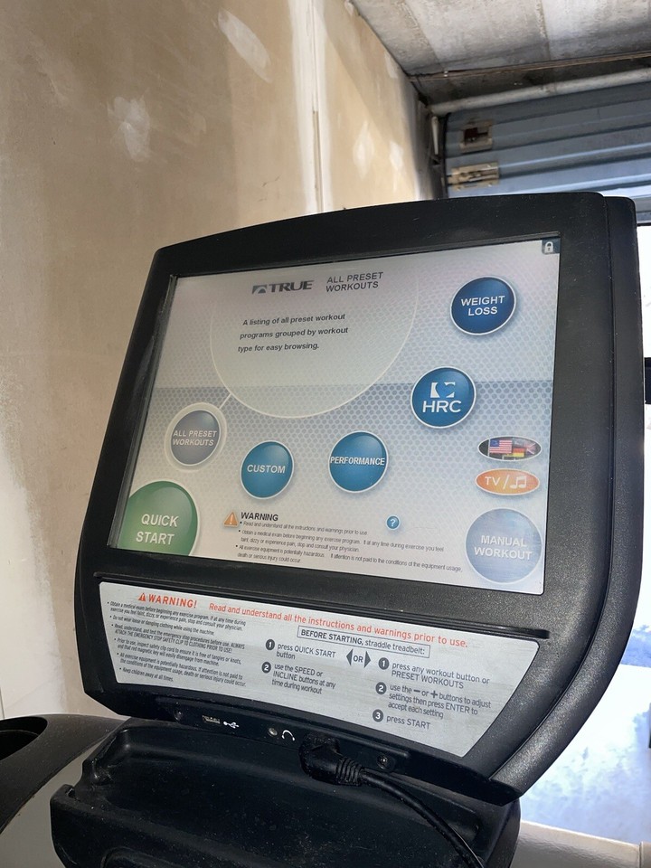 Used True Fitness CS800 TCS800 Commercial Series Treadmill For Home Gym ...