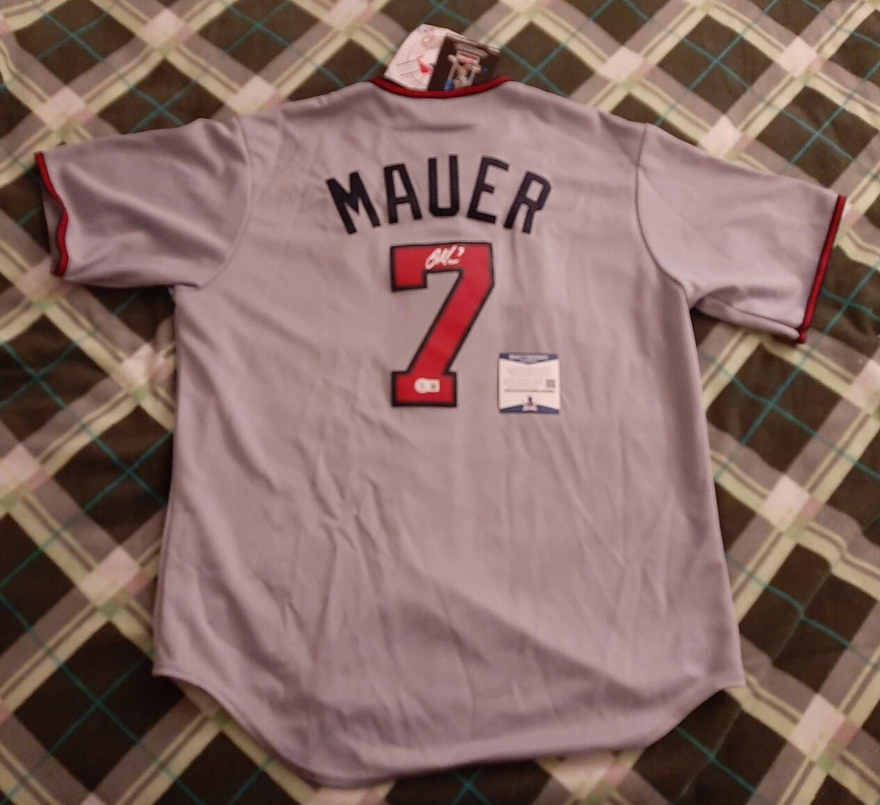 Joe Mauer Autographed Memorabilia | Signed Photo, Jersey, Collectibles ...