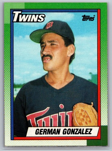 1990 Topps - #266 German Gonzalez Minnesota Twins MLB Baseball Card | eBay