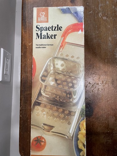 Vintage Rowoco SPAETZLE German Noodle Maker Original Box 43909002195 | eBay
