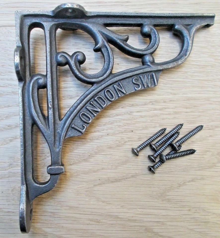 Cast Iron SHELF BRACKET wall shelf bracket cistern toilet sink metal ...