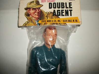 MARX Vtg 60s/70's DOUBLE AGENT Mike Hazard | eBay