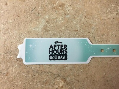 2021 Disney World Boo Bash After Hours Event Wristband Admissio Wrist ...