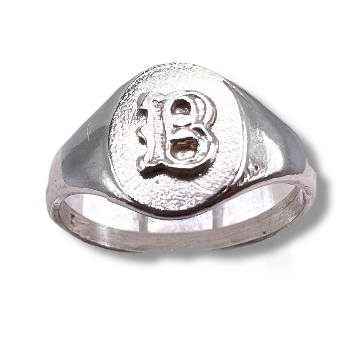 Letter B Pinky Ring