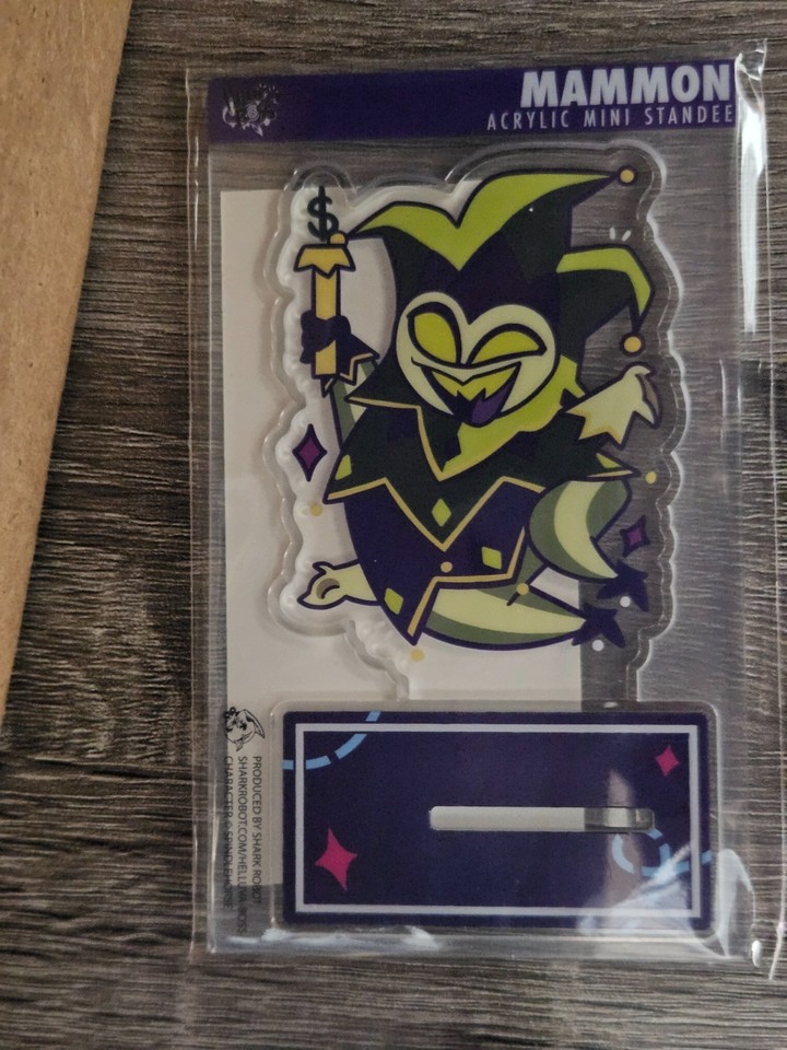 Helluva Boss Chibi Mammon mini Standee Hazbin Hotel | eBay