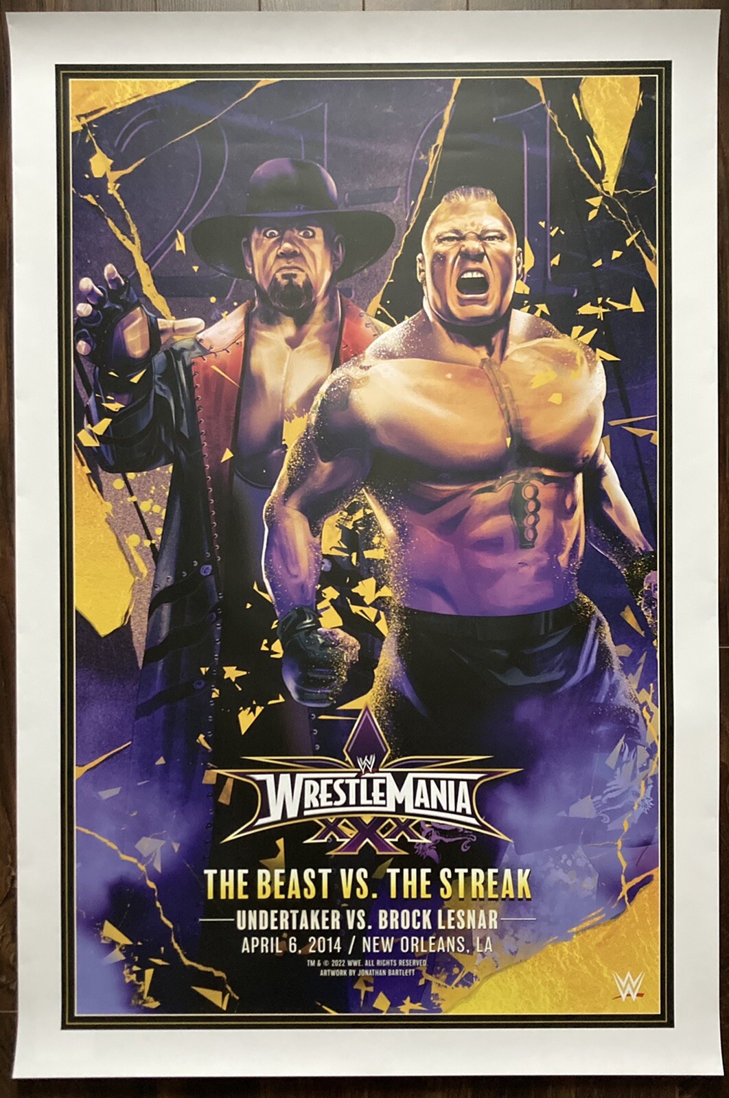 Wrestlemania 30 Poster