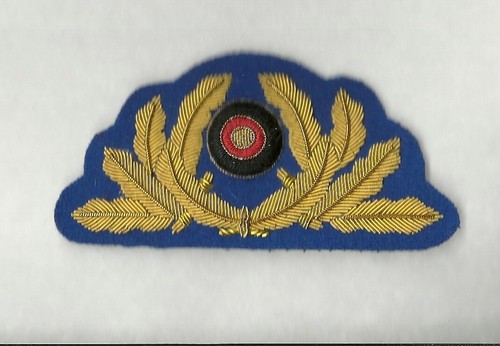 GERMAN DDR AIR DEFENSE VISOR WREATH | eBay