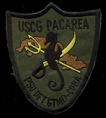USCG Coast Guard Pacarea PSU Det GTMO Cuba Patch CC-1 | eBay
