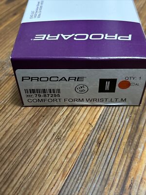 Procare comfort form wrist brace, Left Hand, Medium NIB | eBay