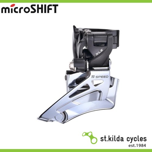 Microshift Front Bike Derailleur-XLE 11 FD-M622 MTB-2X11Speed-34-38T-Clamp Mount | eBay