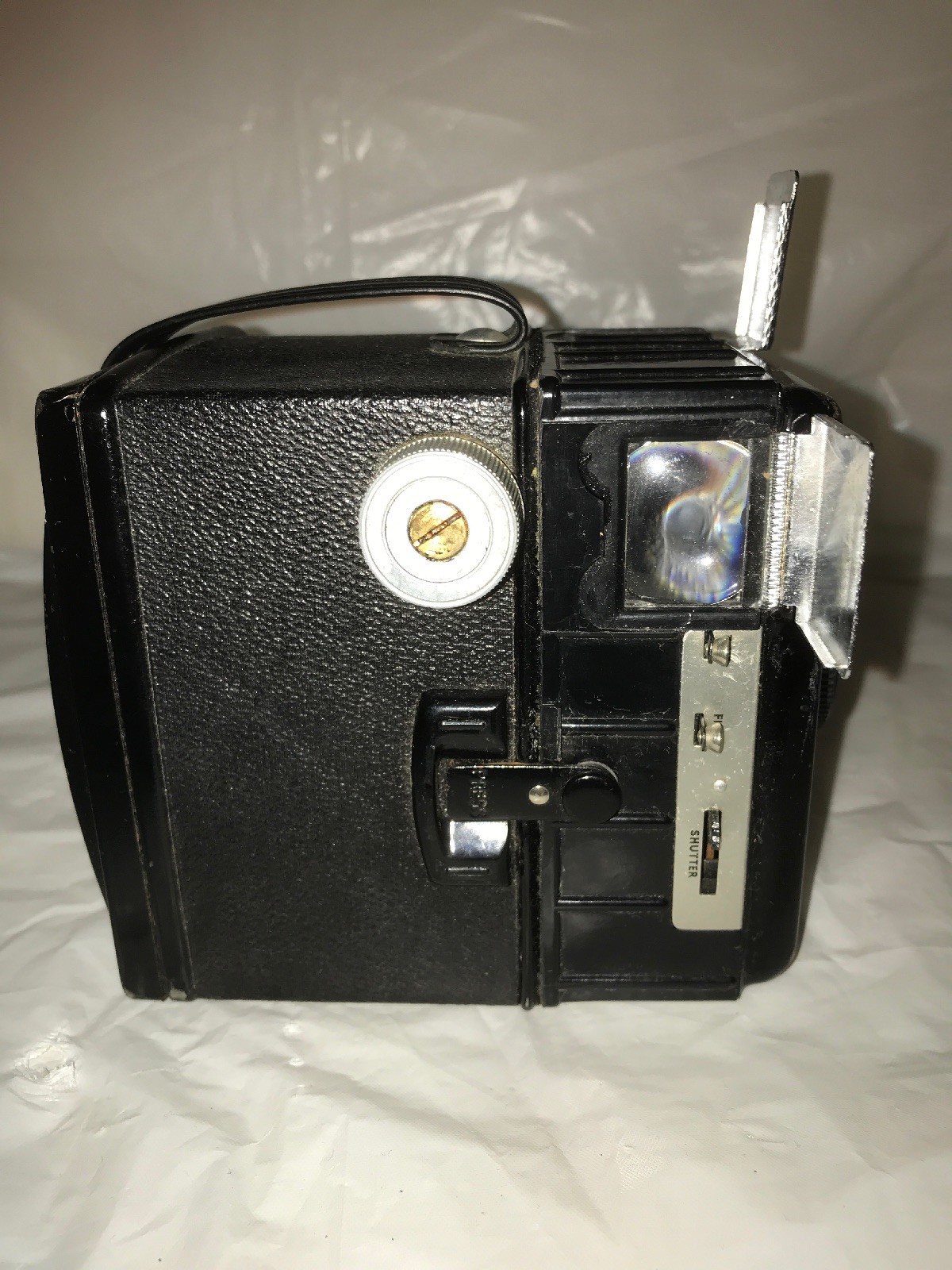 VINTAGE RETRO CORONET 'SUPER-FLASH' BOX CAMERA "MADE IN ENGLAND" (c ...