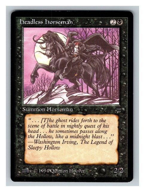 MTG Headless Horseman Legends Regular Common for sale online | eBay